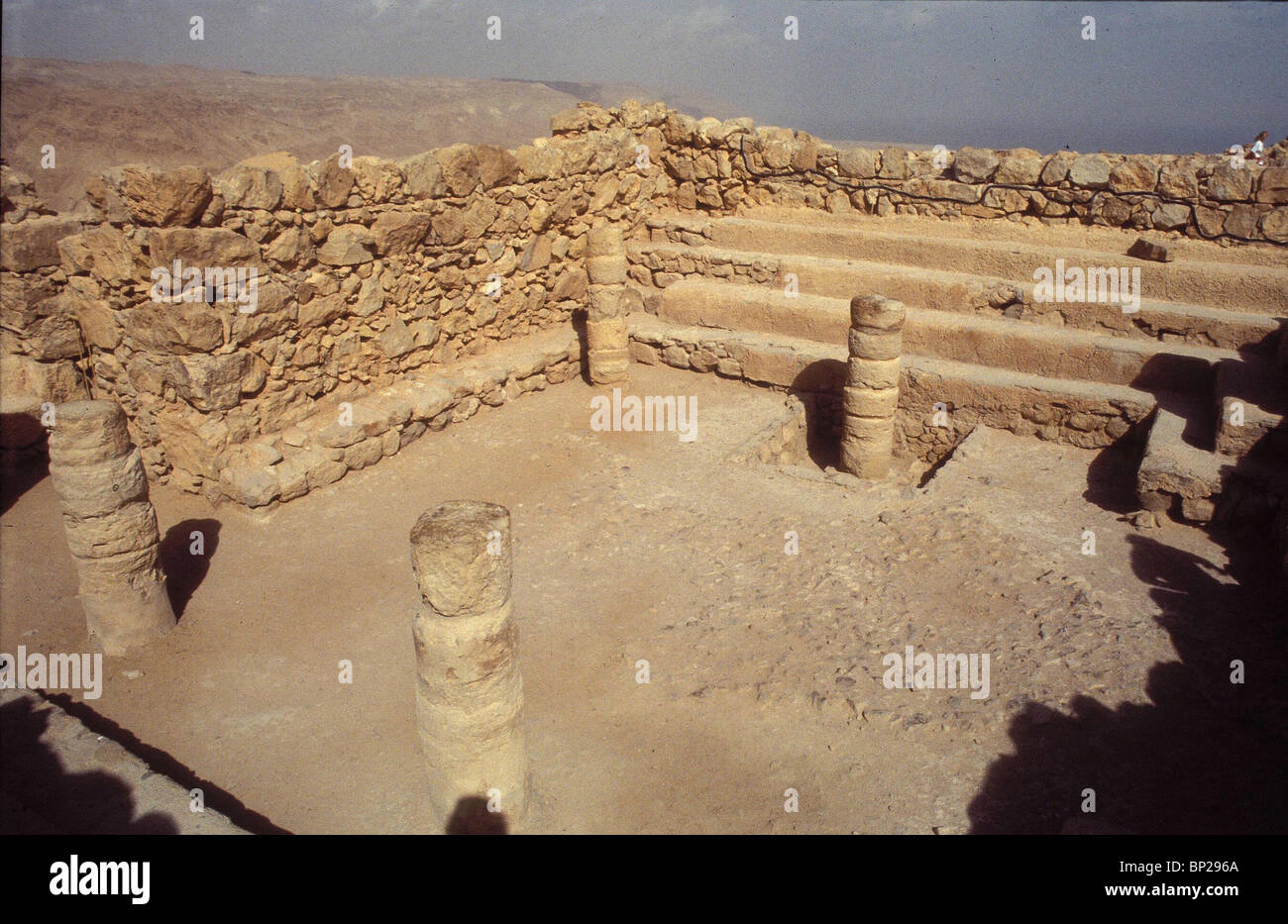2704. THE SYNAGOGUE AT MASADA BUILT AT THE TIME OF THE FIRST JEWISH ...