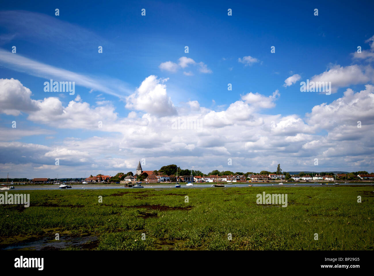 Bosham West Sussex UK Channel Foreshore Stock Photo - Alamy