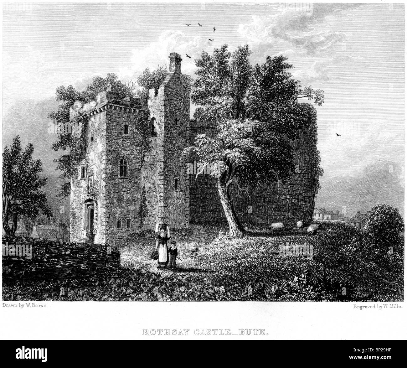 The rothsay castle hi-res stock photography and images - Alamy