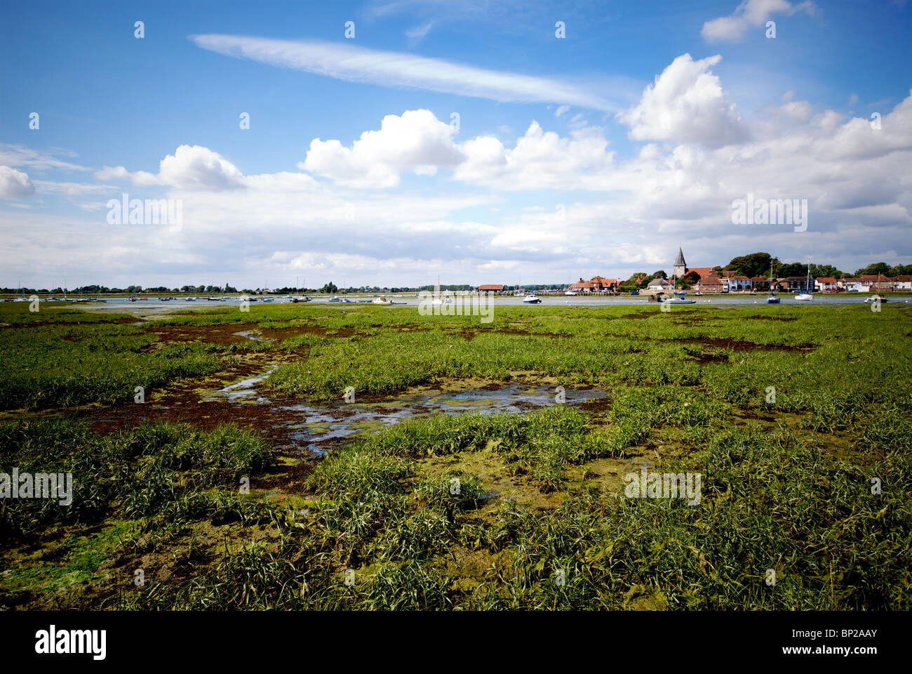 Bosham West Sussex UK Channel Foreshore Stock Photo - Alamy