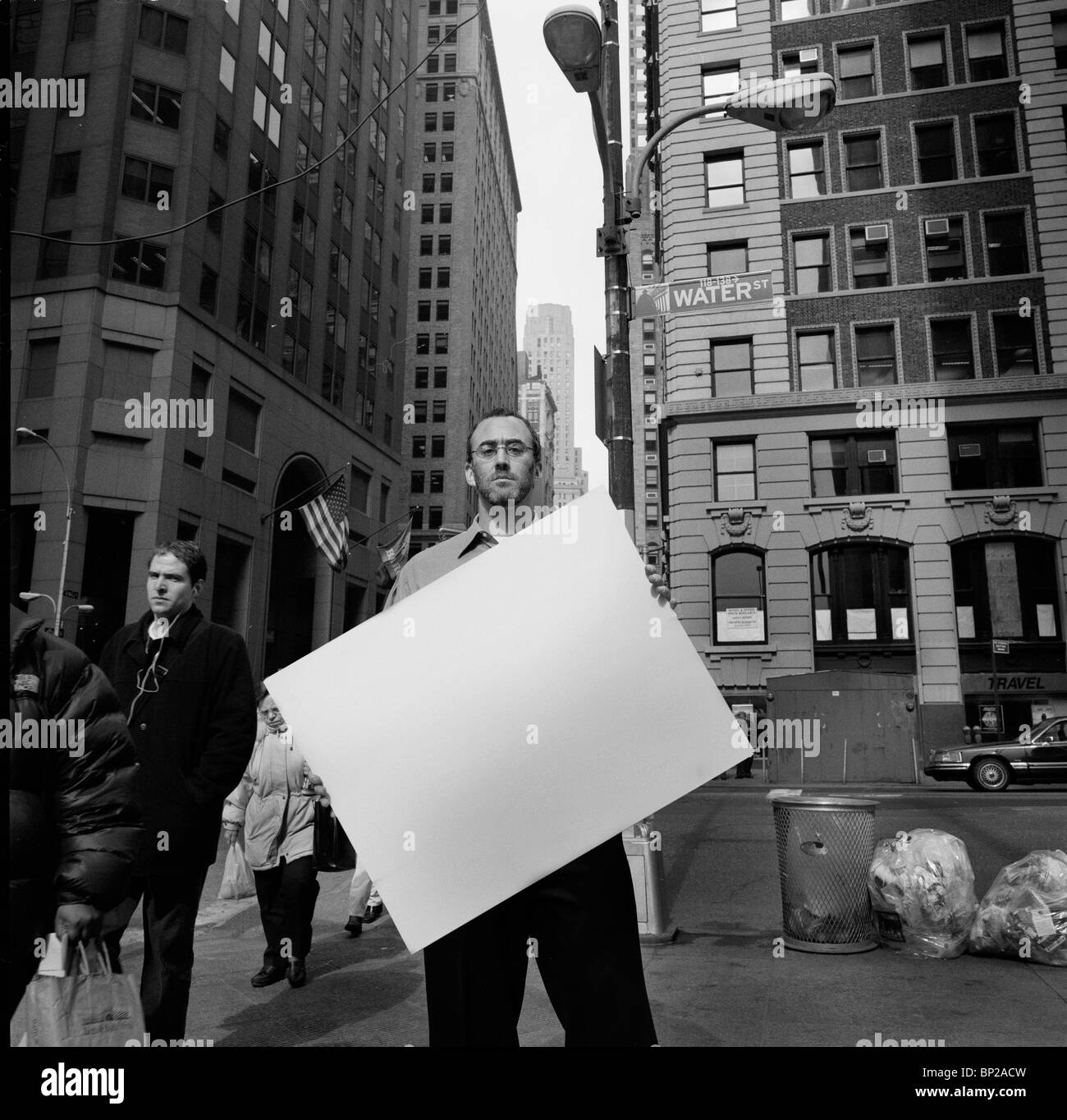 Protest Sign Blank High Resolution Stock Photography and Images - Alamy