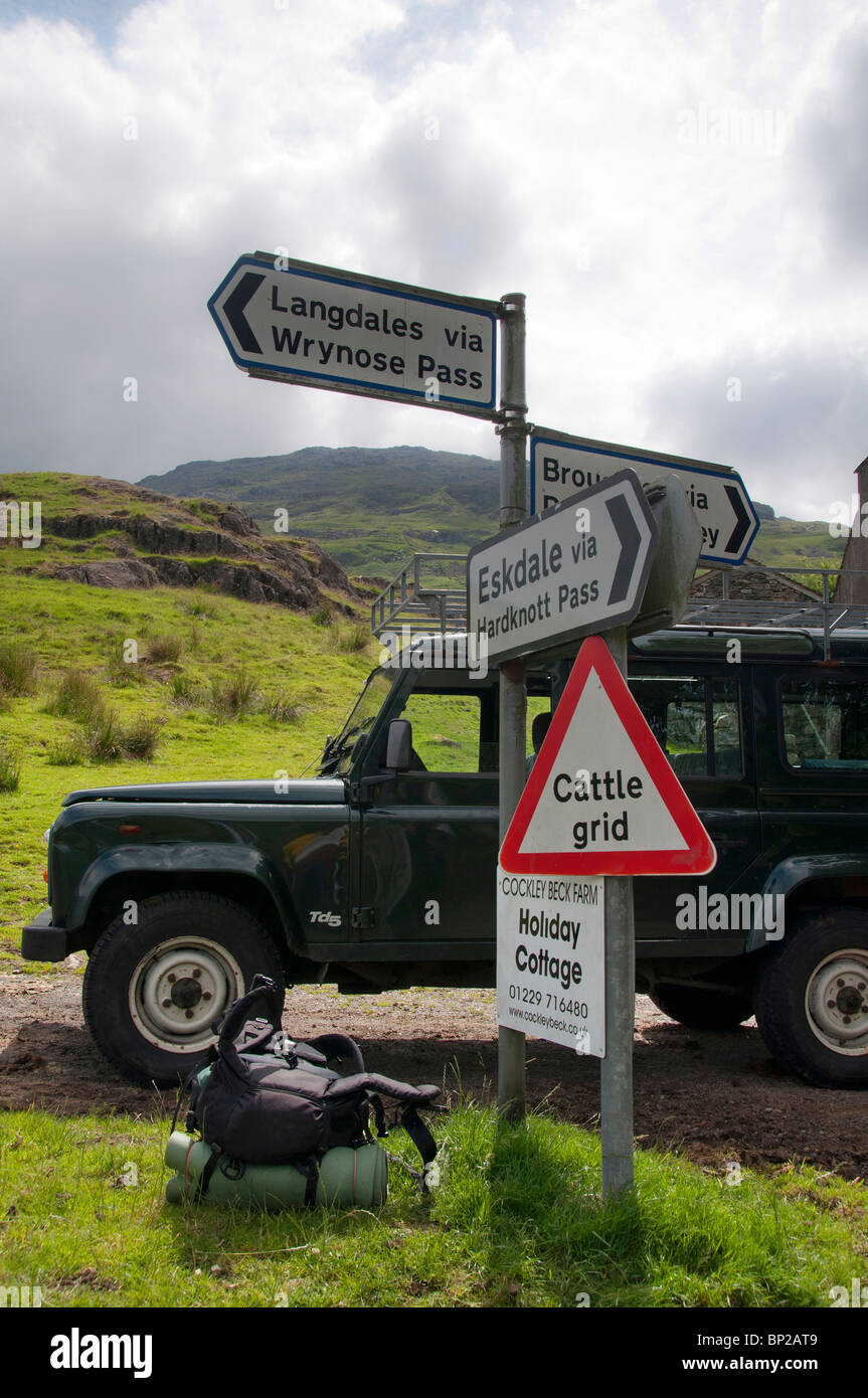 Hardknott pass roman fort in hi-res stock photography and images - Alamy