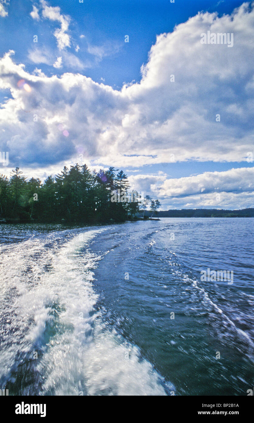 Lake Sunappe NH Stock Photo - Alamy
