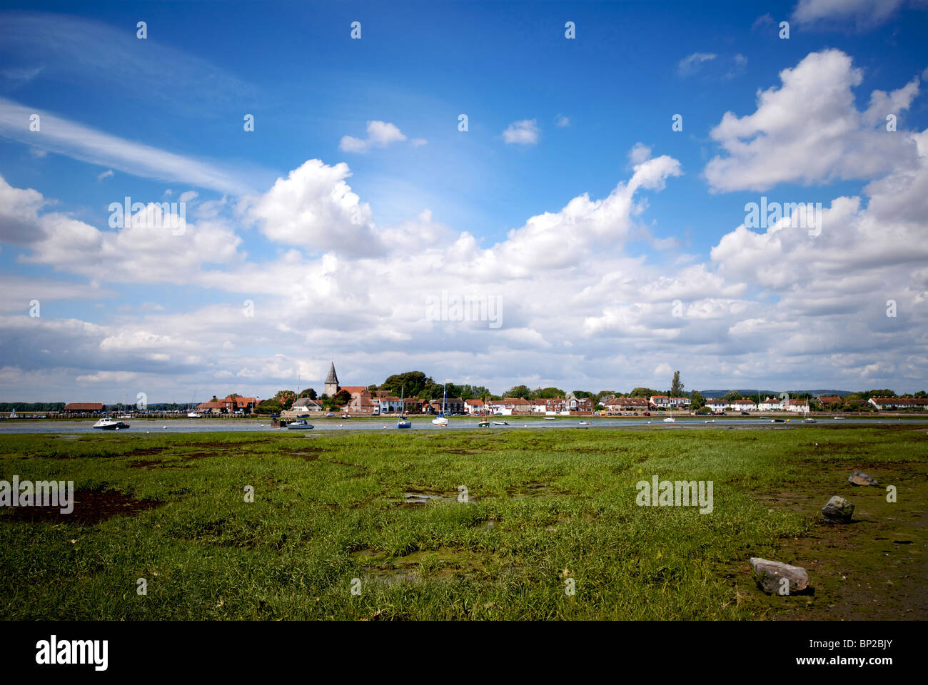 Bosham West Sussex UK Channel Foreshore Stock Photo - Alamy