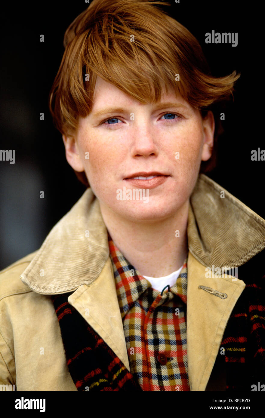Irish girl with freckles hi-res stock photography and images - Alamy