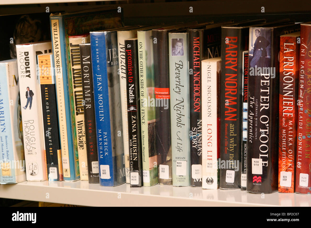 Library books shelf dewey hi-res stock photography and images - Alamy