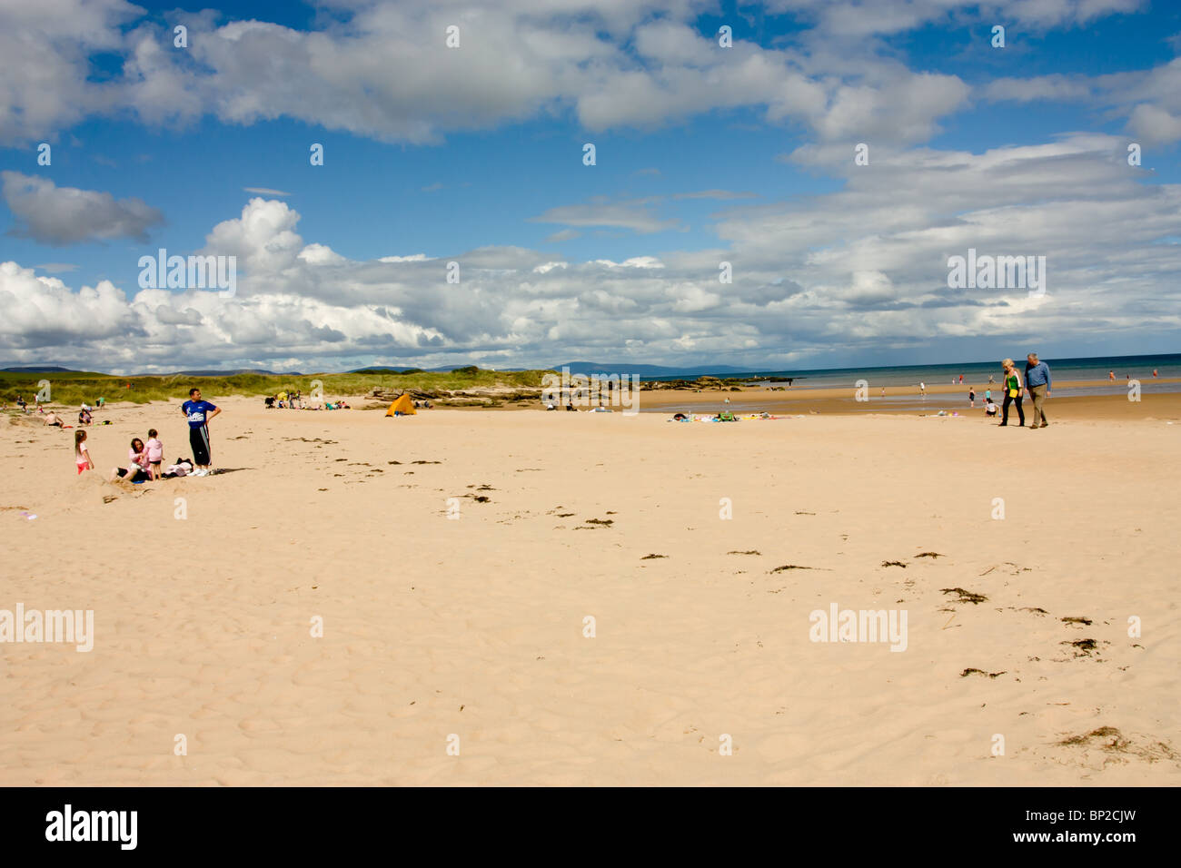 Dornoch Sands on the shore of the Dornoch Firth a short walk from the ...
