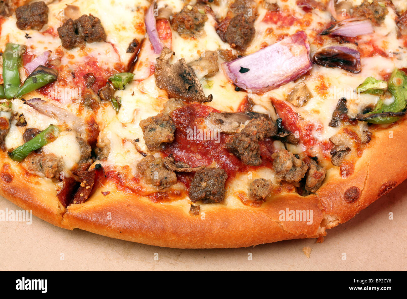 Cheese Pizza close up shot Stock Photo - Alamy