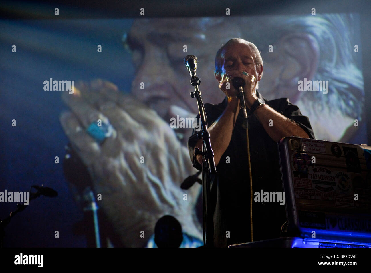 Charlie Musselwhite Charles Douglas (Memphis Charlie) playing harmonica ...