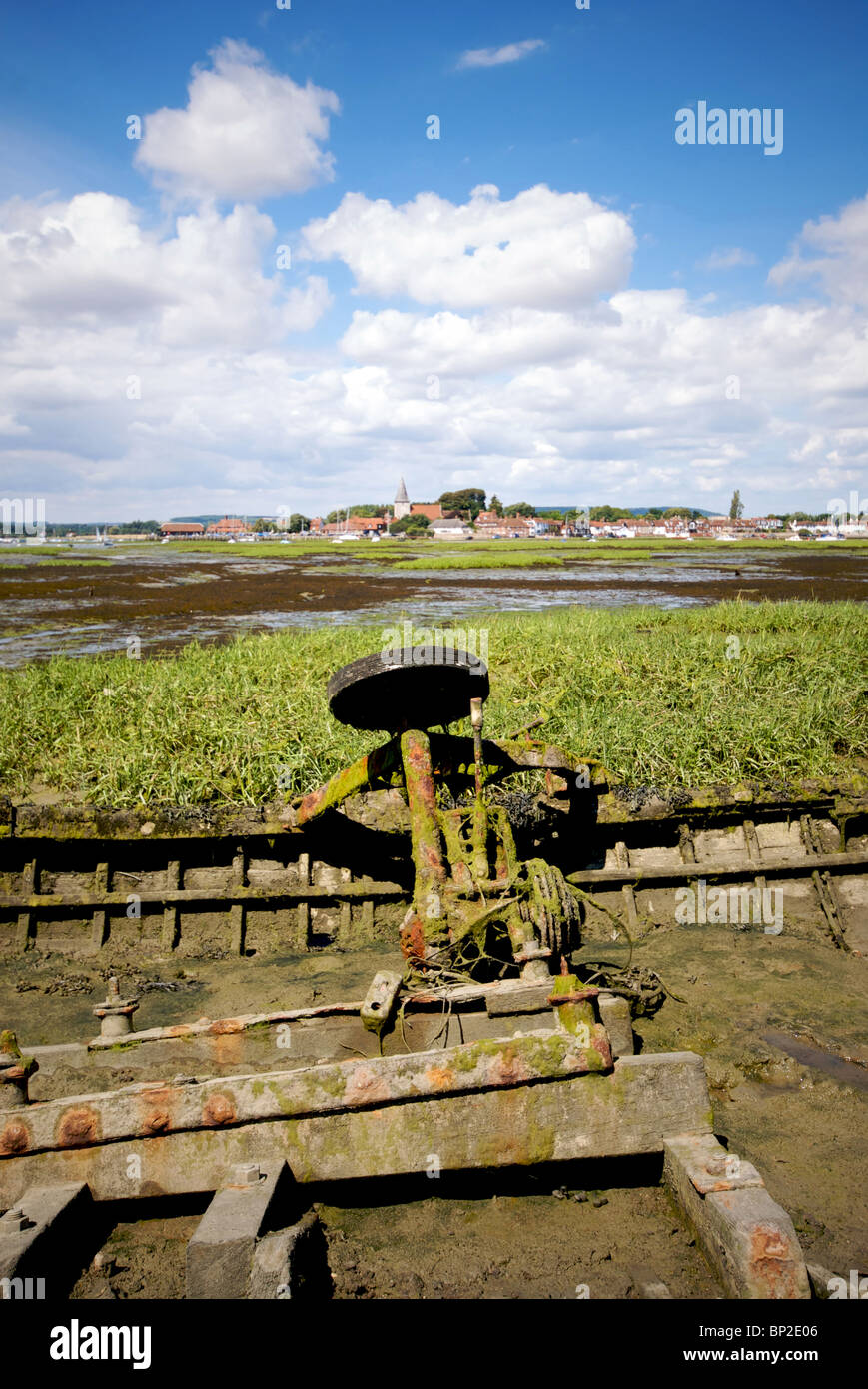 Bosham West Sussex UK Channel Foreshore Stock Photo - Alamy
