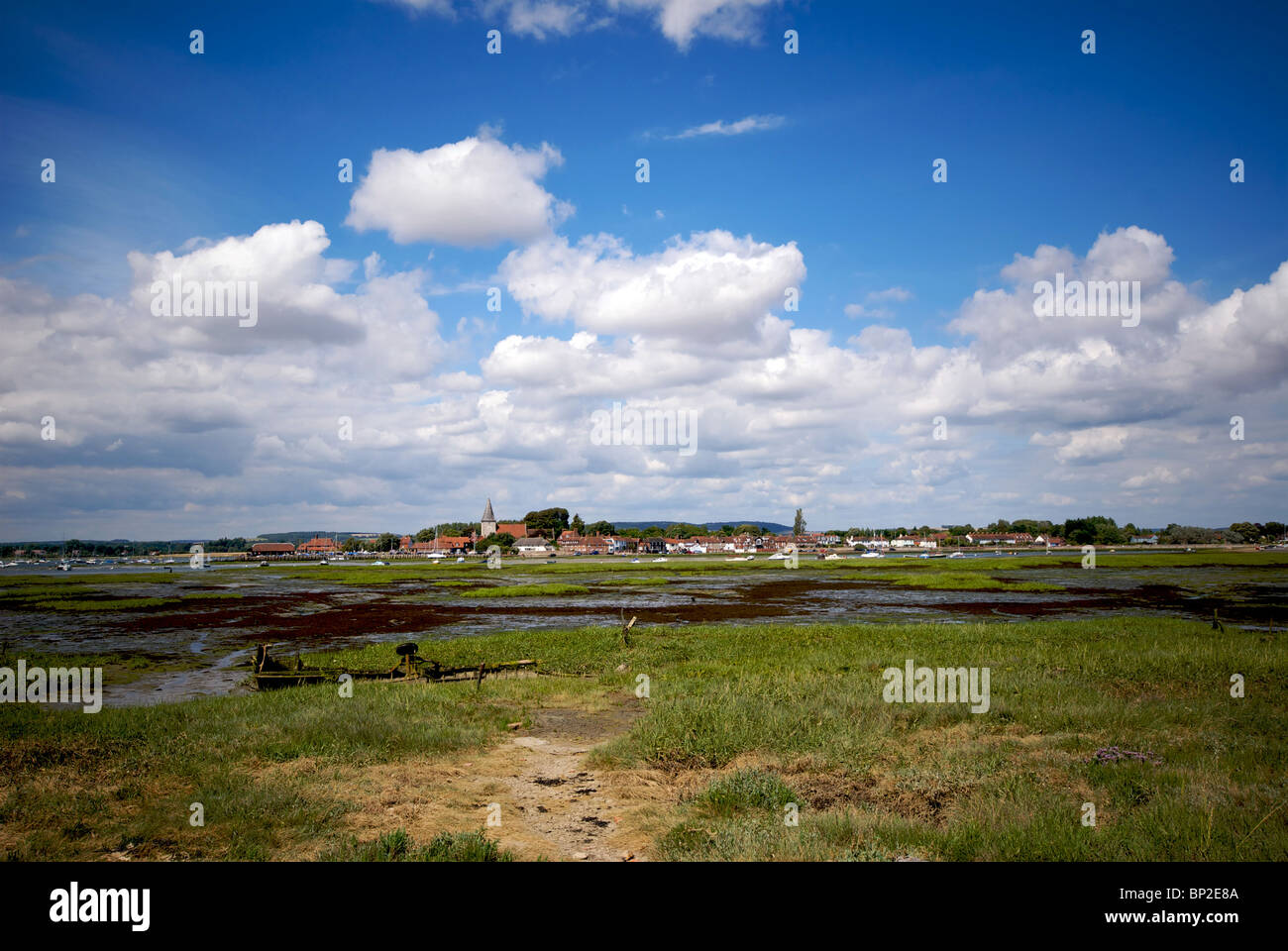 Bosham West Sussex UK Channel Foreshore Stock Photo - Alamy