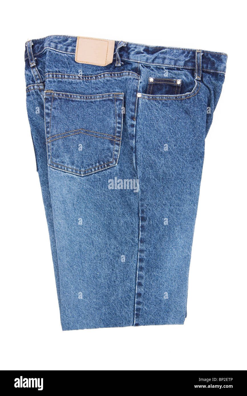 a blue jean close up shot Stock Photo - Alamy
