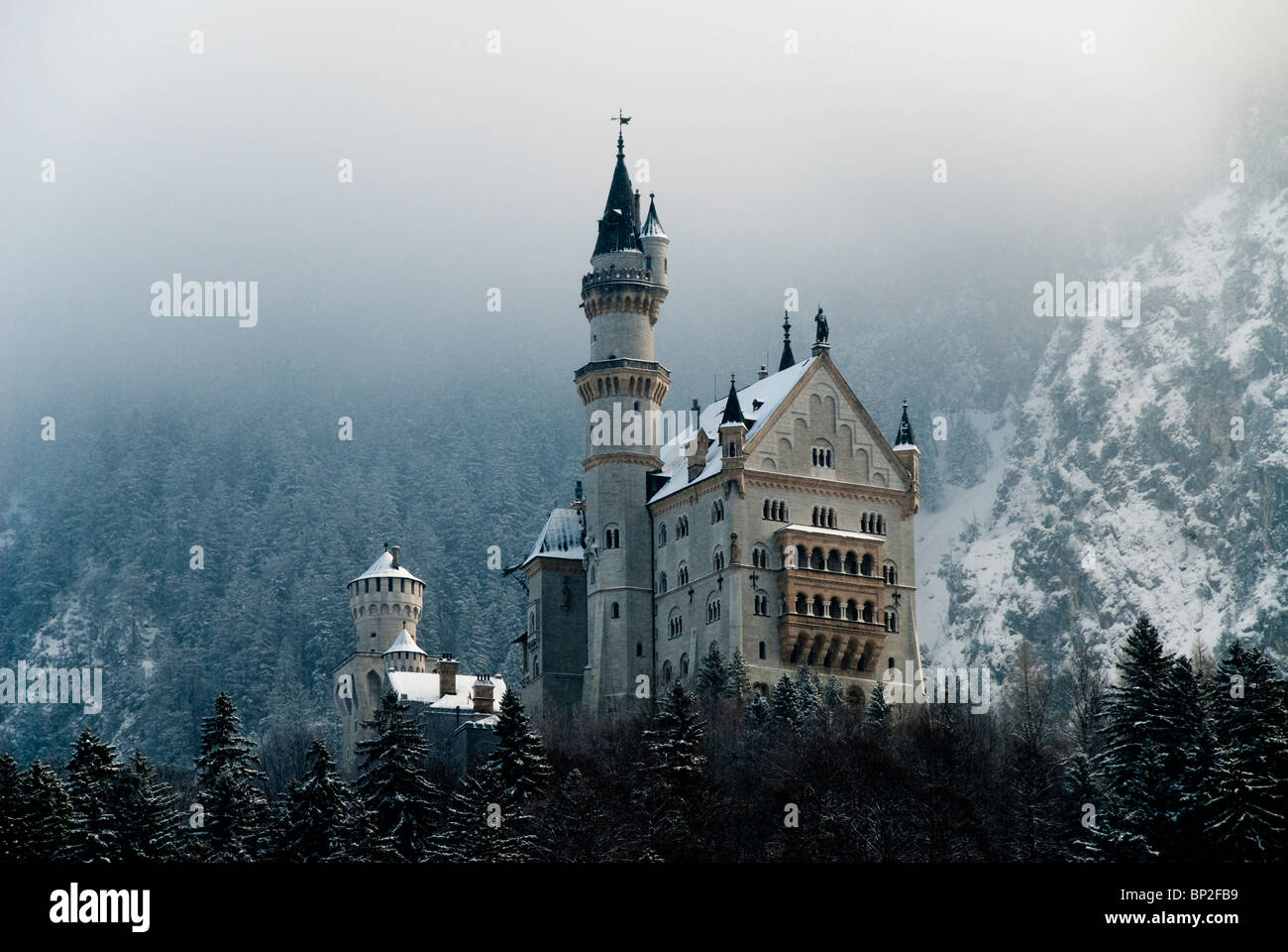 The famous castle of neuschwanstein in Fuessen, Germany Stock Photo - Alamy
