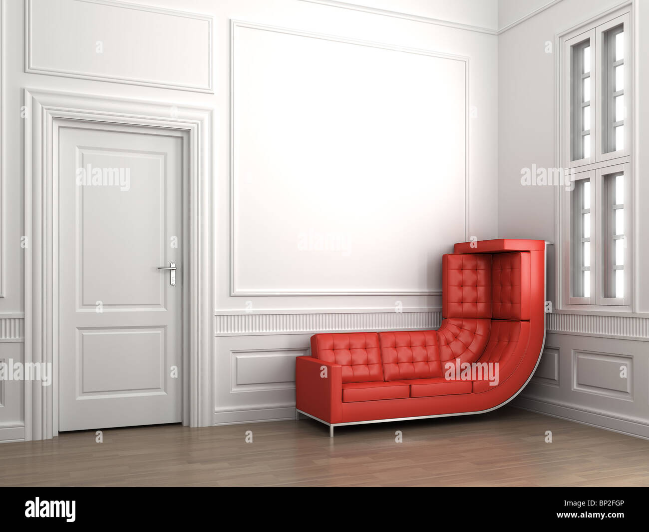Corner room with molding hi-res stock photography and images - Alamy