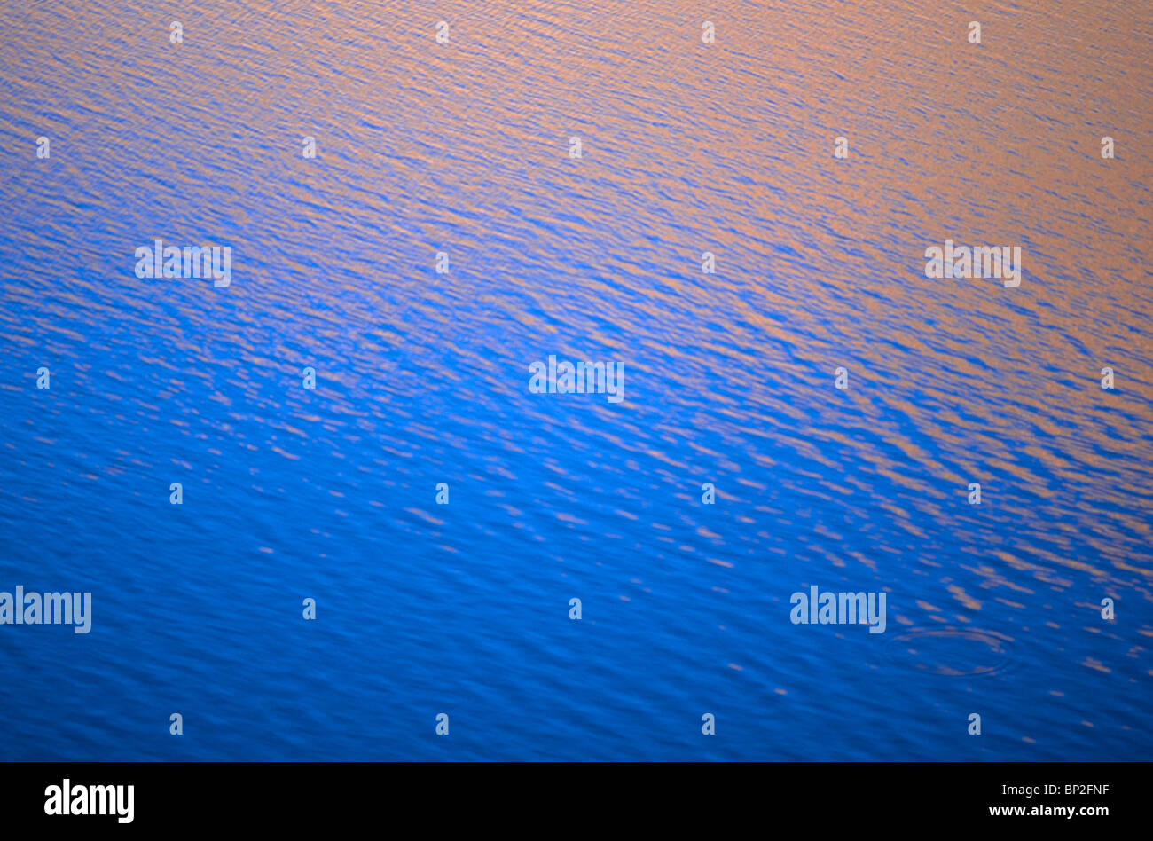 Reflection on the surface of a lake Stock Photo - Alamy