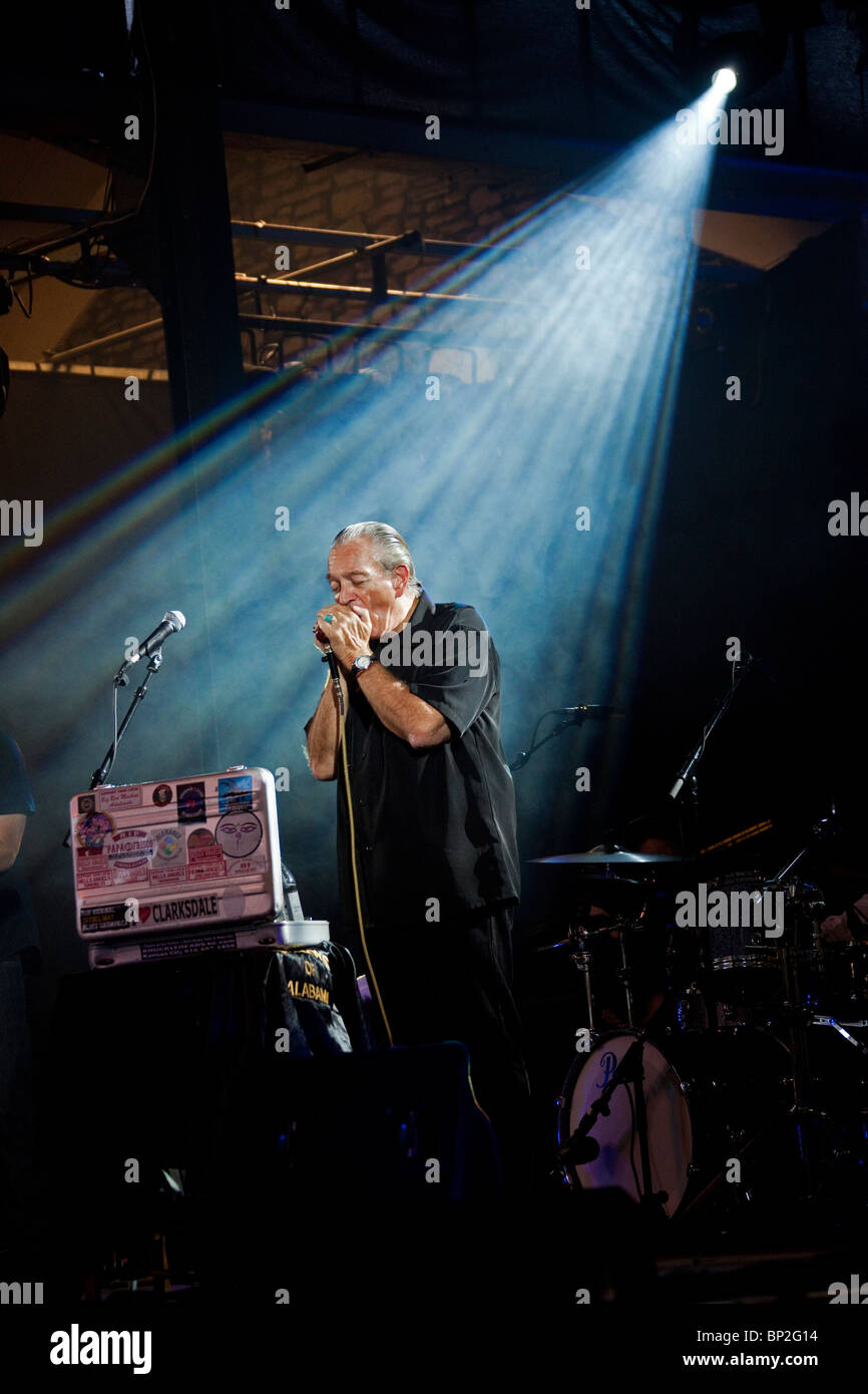 Charlie Musselwhite Charles Douglas (Memphis Charlie) playing harmonica ...