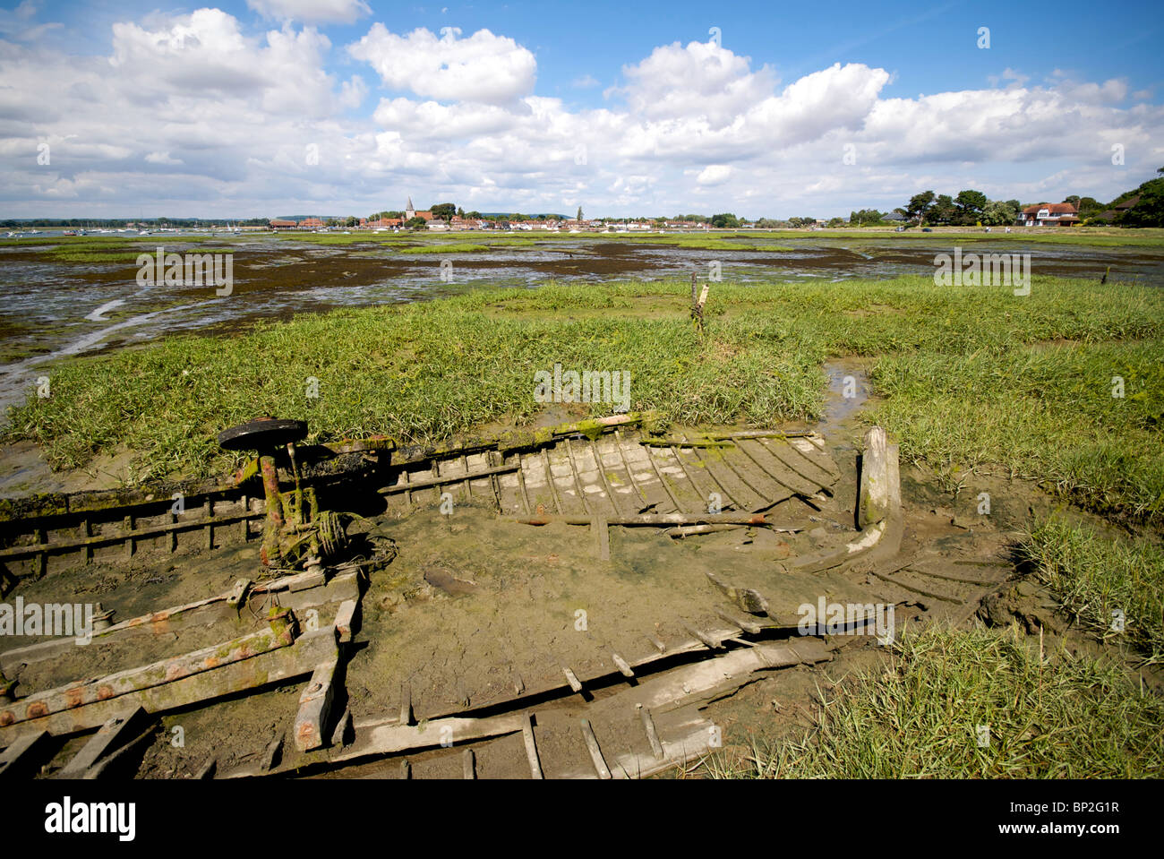 Bosham West Sussex UK Channel Foreshore Stock Photo - Alamy
