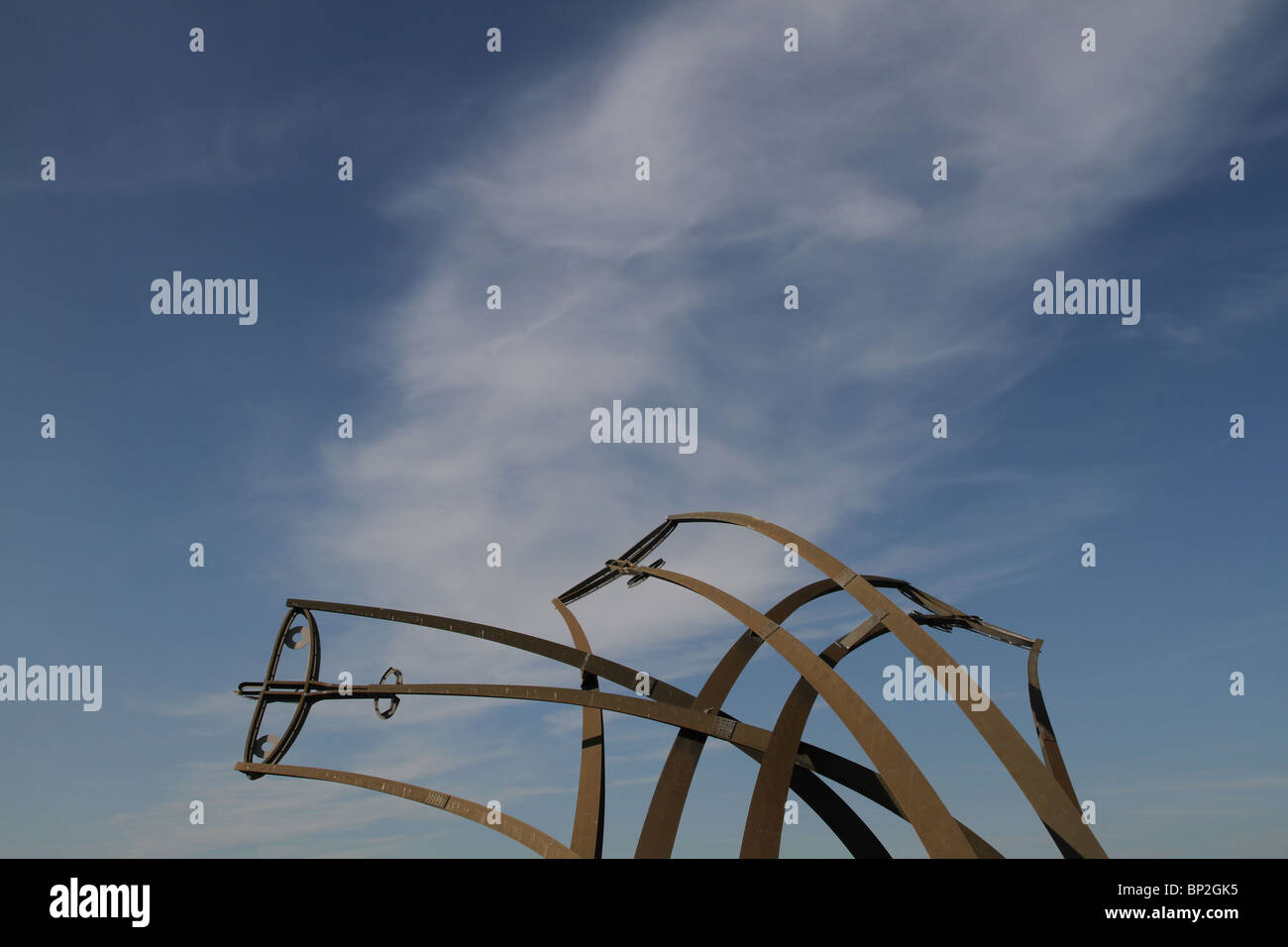 Spitfire island roundabout on a sunny day hi-res stock photography and ...