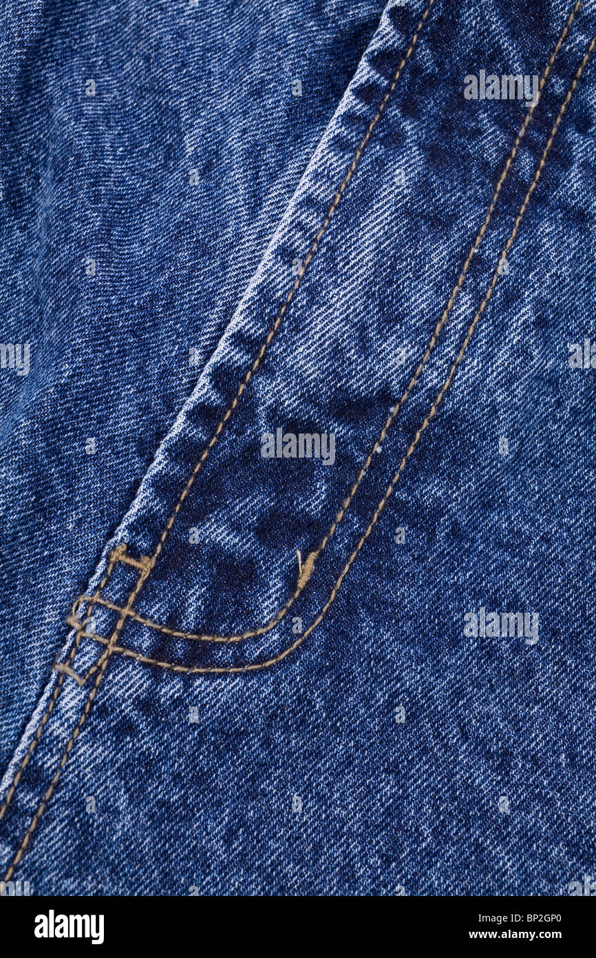 a blue jean close up shot Stock Photo - Alamy
