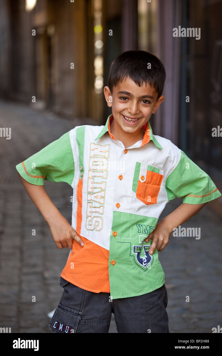Boy in Diyarbakir, Eastern Turkey Stock Photo - Alamy