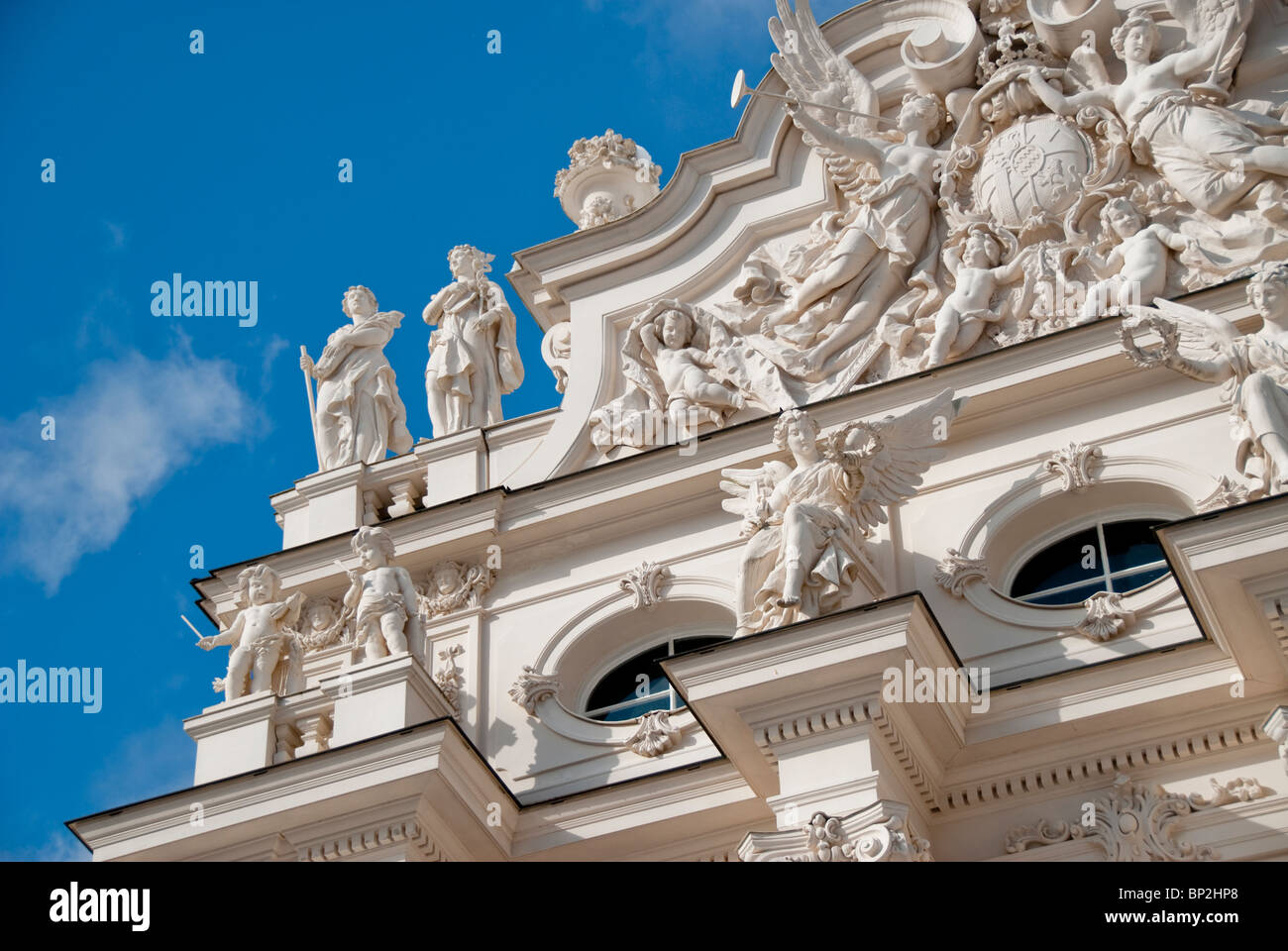 The baroque castle of Linderhof, Bavary Stock Photo - Alamy