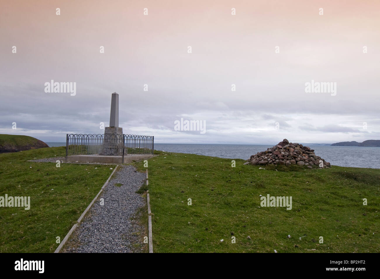 Memorial to the loss of the HM Yacht Iolare Lost 1st January 1919 Holm ...