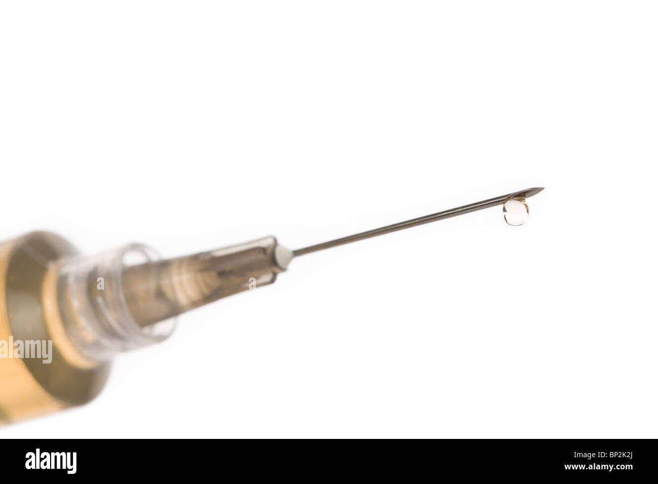 Plastic medicine syringe Cut Out Stock Images & Pictures - Alamy