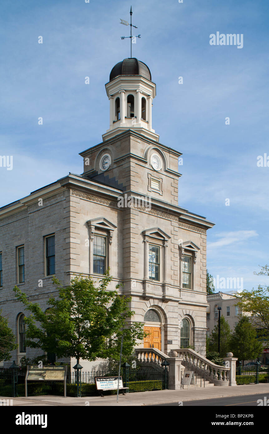 View of the old court house in St. Catharines Ontario, Canada. This ...