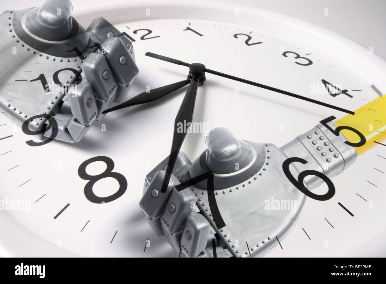 Time robot hi-res stock photography and images - Alamy