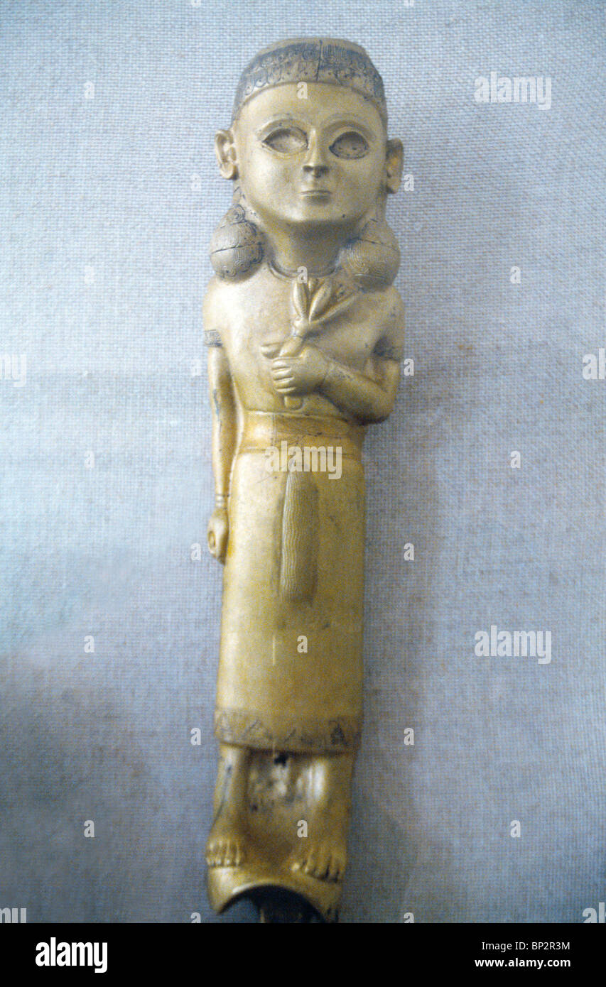 Samos Museum Greece Statue Of god Min Amun With Lush And Plumed Crown ...