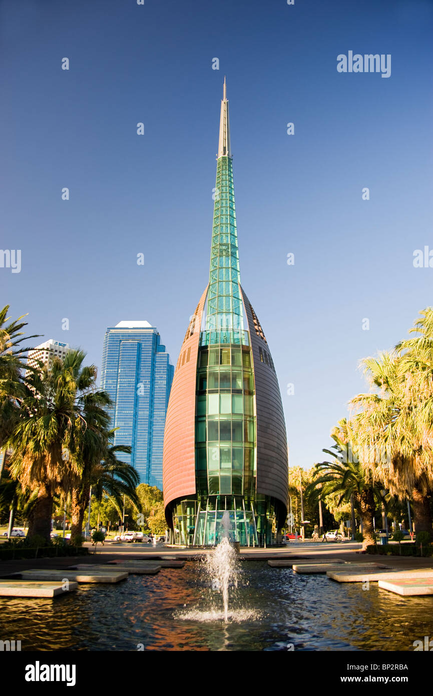 The Swan Bells Bell campanile in Perth, Australia Stock Photo - Alamy