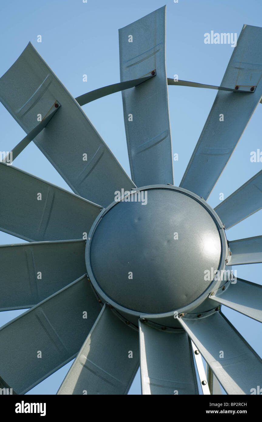 This weather vane helps to harness the winds' energy to create a ...