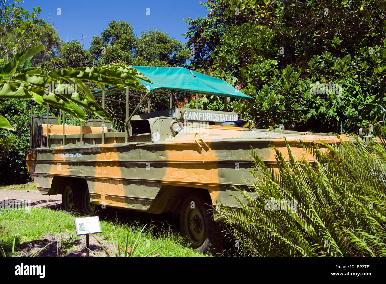 World War 11 Army DUKW amphibious vehicle as seen at the ...