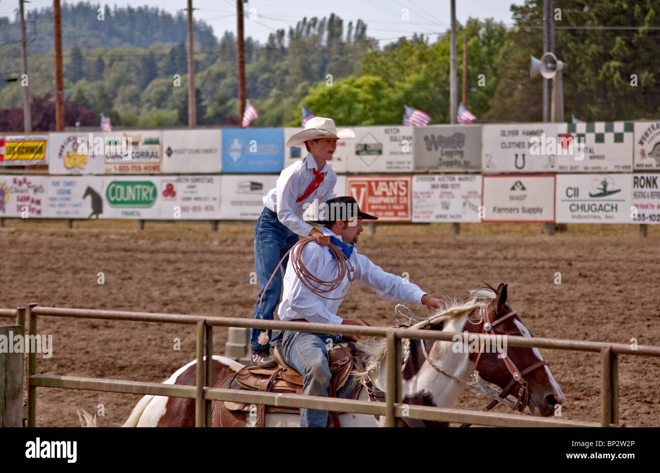 Father son horse riding hi-res stock photography and images - Alamy