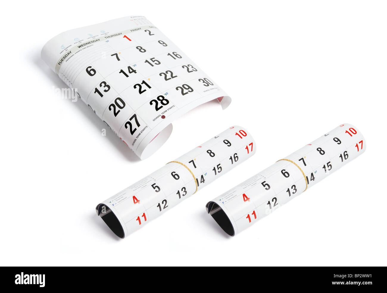 Curling pages hi-res stock photography and images - Alamy