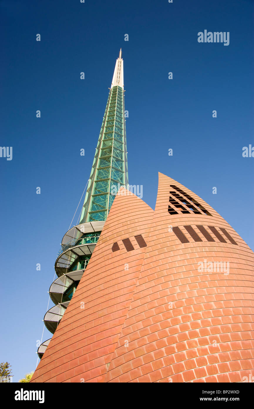 The 'Swan Bells' Bell Tower in Perth, Australia Stock Photo - Alamy