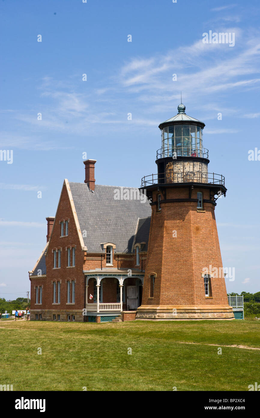 Block Island Southeast Lighthouse Stock Photo - Alamy