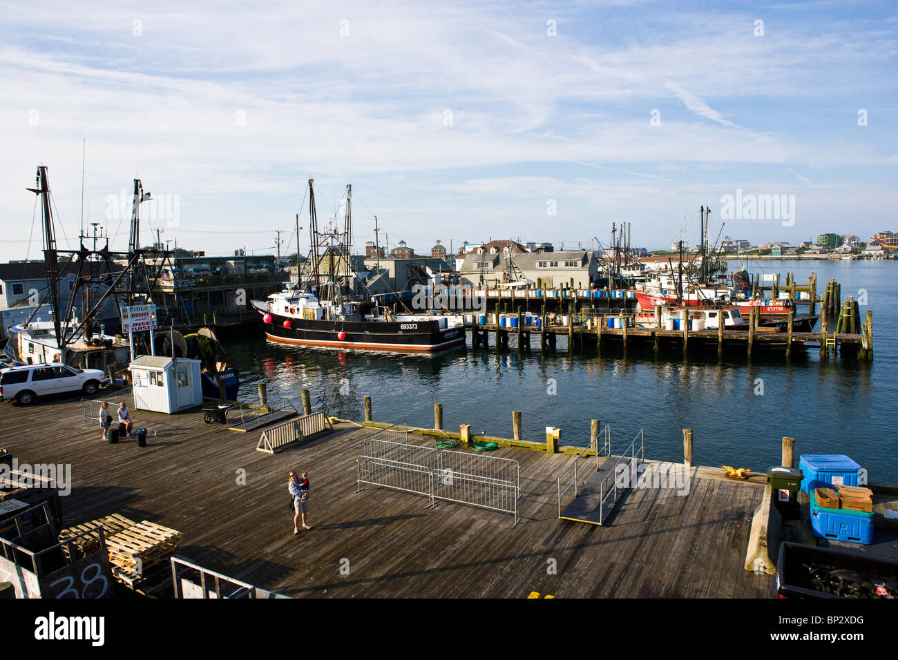 Point Judith taken from Ferry Stock Photo - Alamy