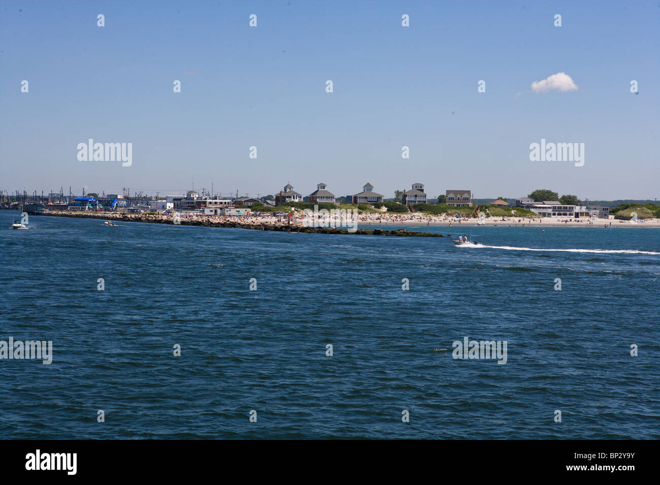 Point Judith taken from Ferry Stock Photo - Alamy