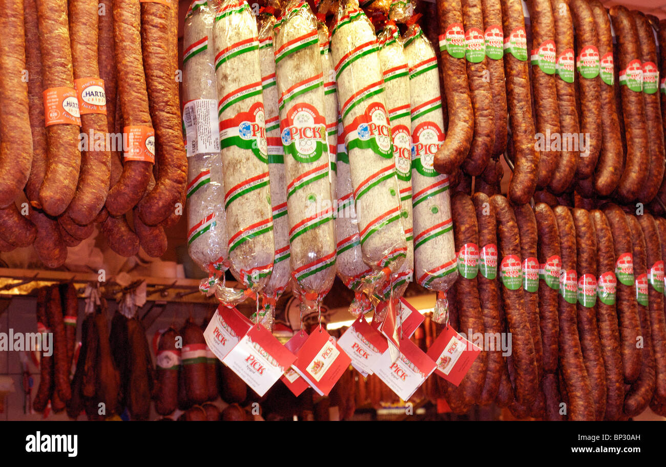 Hungarian sausage hi-res stock photography and images - Alamy