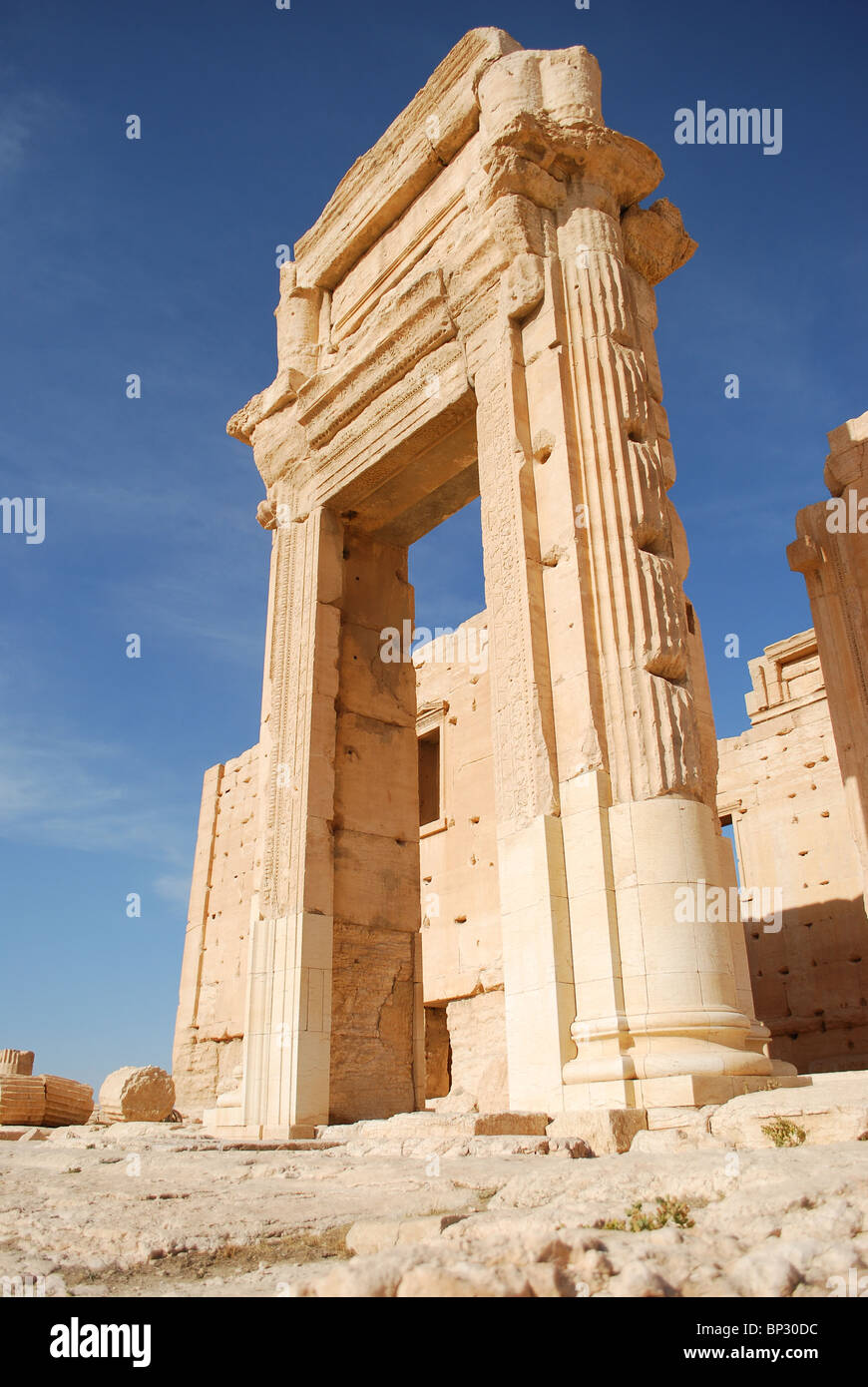 ruins of the Palmyra archeological site, Tadmur, Syria, Asia Stock ...