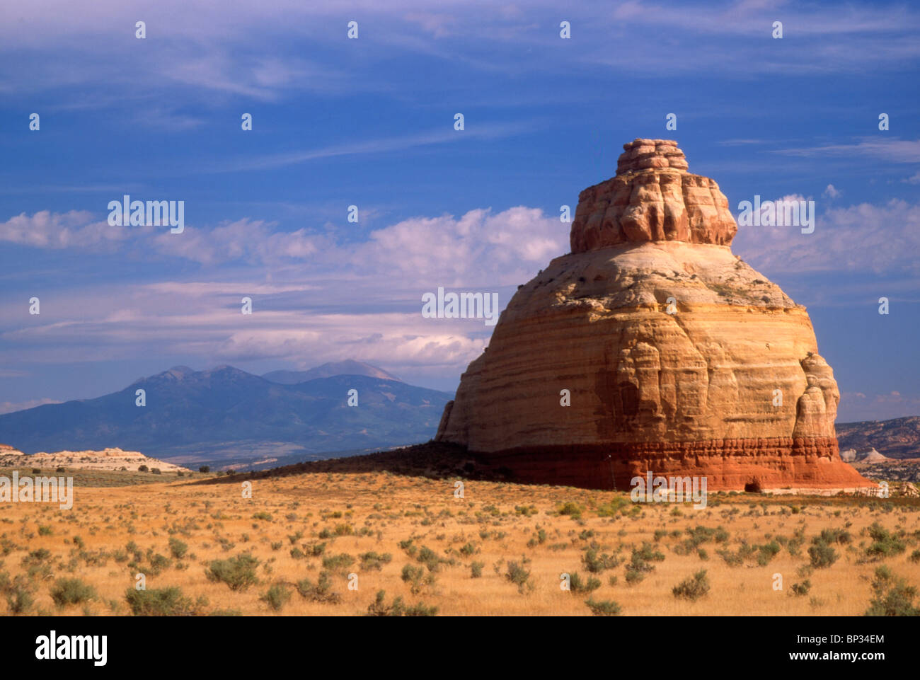 USA Utah Canyonlands Church Rock Stock Photo - Alamy