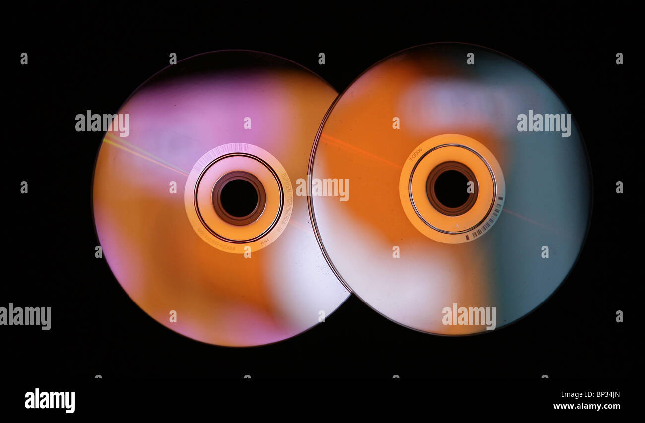 Two Compact Disks. Picture by James Boardman Stock Photo - Alamy