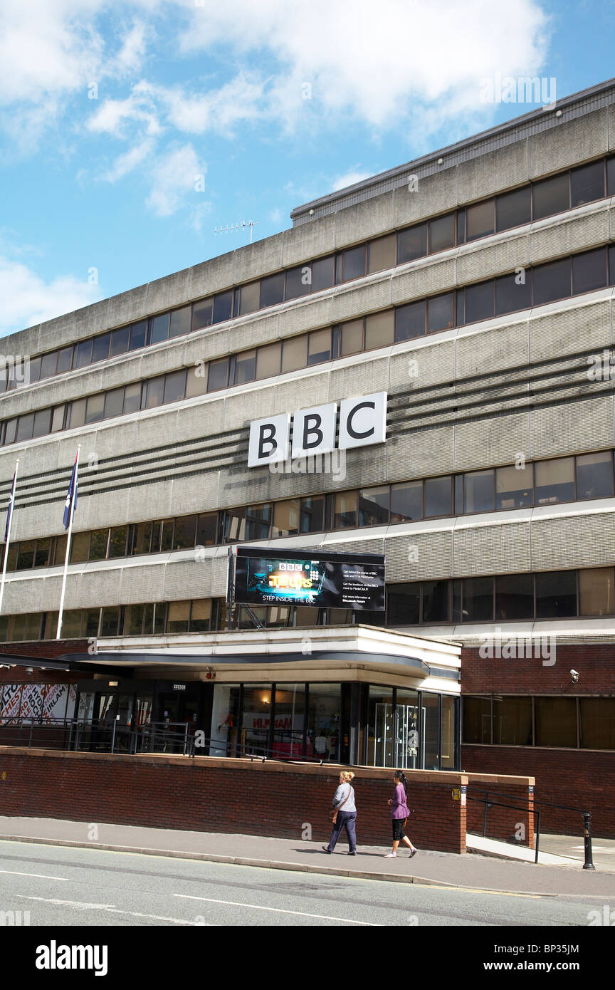 BBC offices in Manchester UK Stock Photo - Alamy