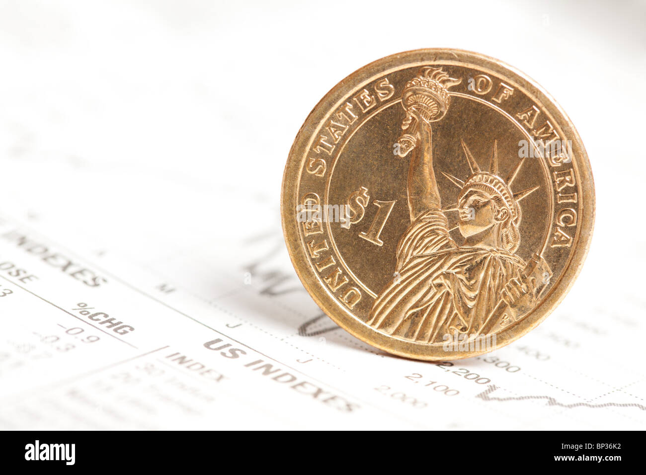Us dollar graph hi-res stock photography and images - Alamy