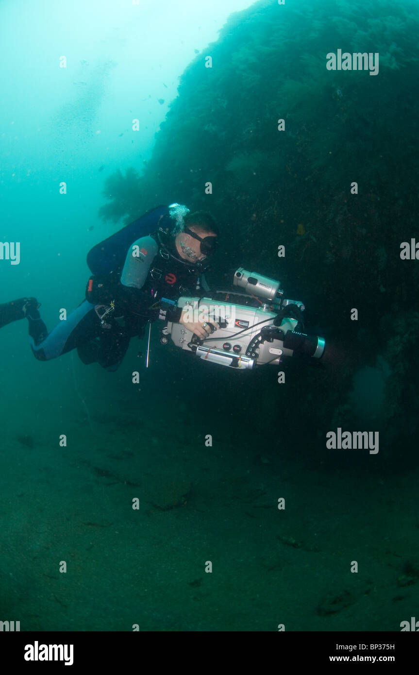 Scubazoo cameraman hi-res stock photography and images - Alamy