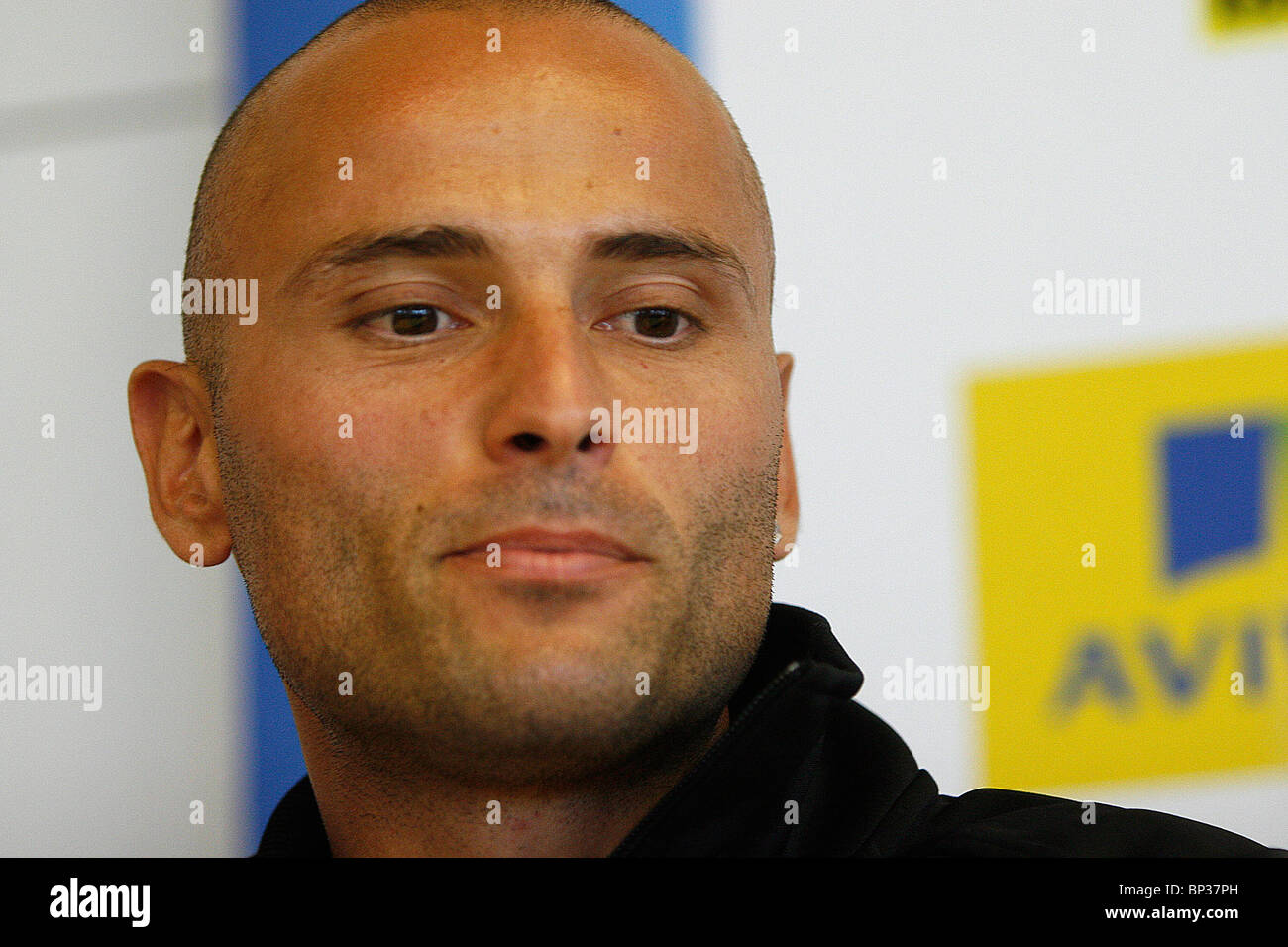 British 110m hurdler Andy Turner Stock Photo - Alamy