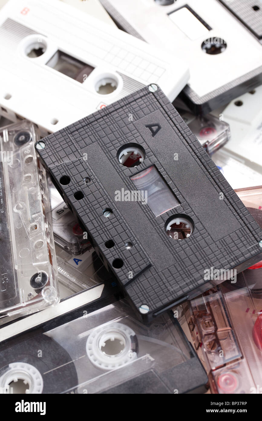 Cassettes retro music hi-res stock photography and images - Alamy