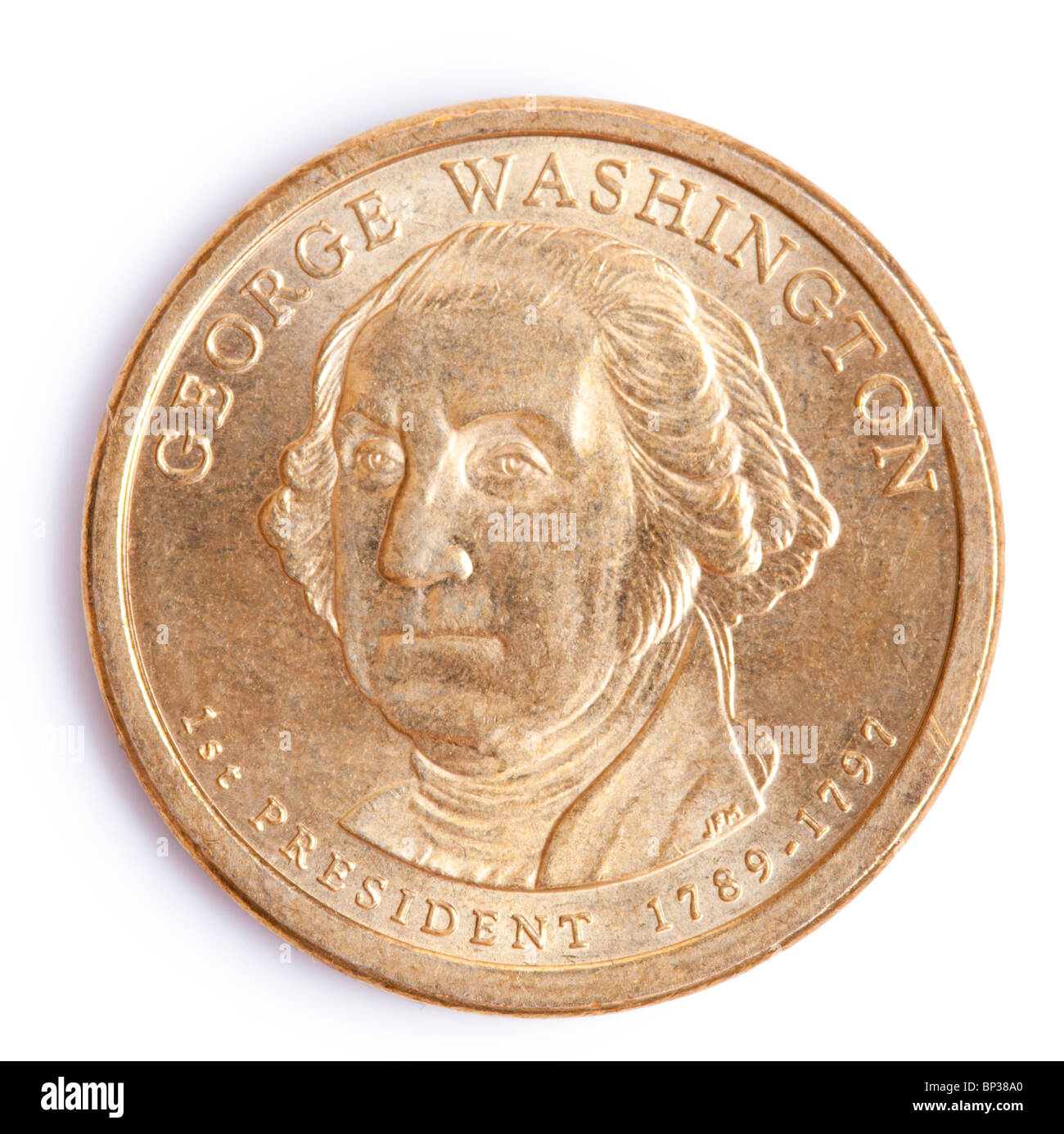 George washington coin hi-res stock photography and images - Alamy