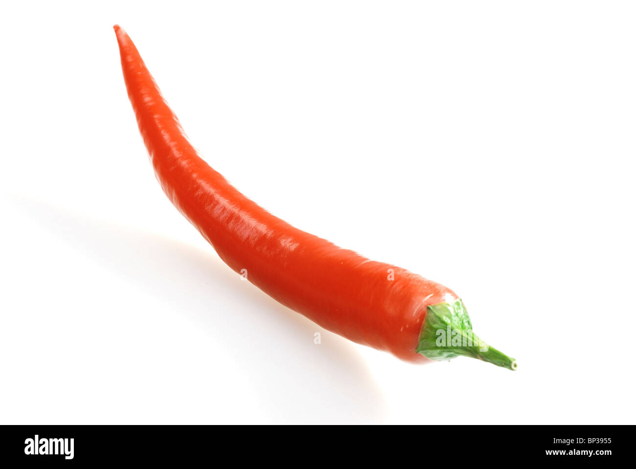 Single red chilli hi-res stock photography and images - Alamy